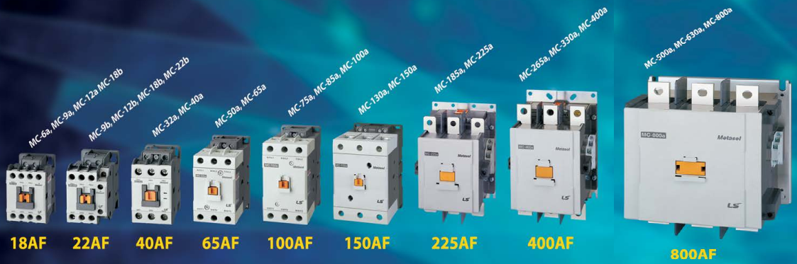 Contactor ( khởi động từ ) LS MC-9a 3P 9A - Thái Dương Electric