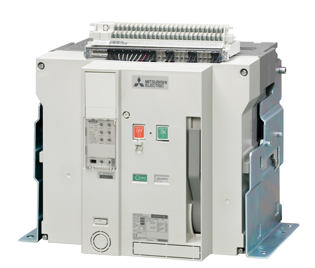 Máy cắt ACB Mitsubishi AE2000-SW Fix type 3P 2000A 85kA - Thái Dương ...