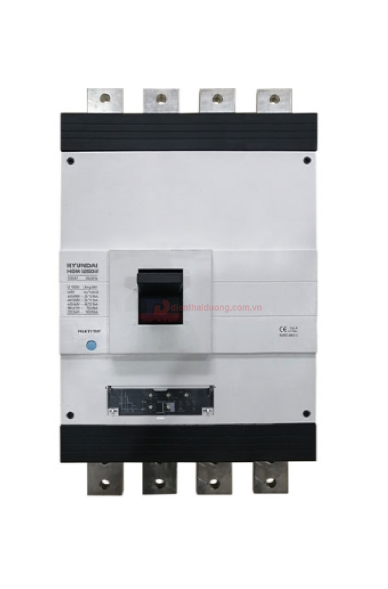 MCCB HYUNDAI HGM1250S 4P 1250A 70kA - Thái Dương Electric
